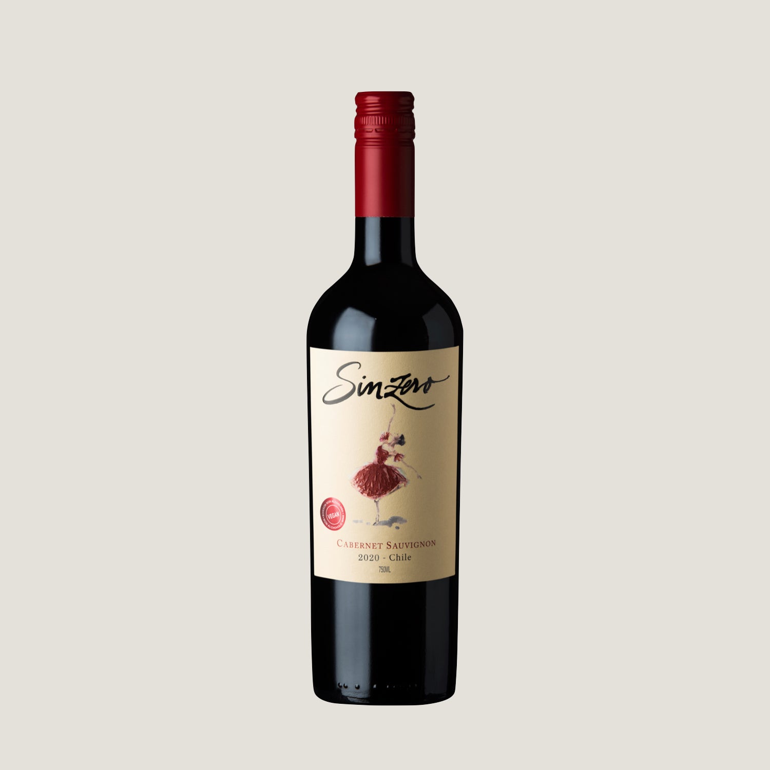 SinZero / Vino Tinto Cabernet Sauvignon alcohol-free 750cc – Sister Drinks
